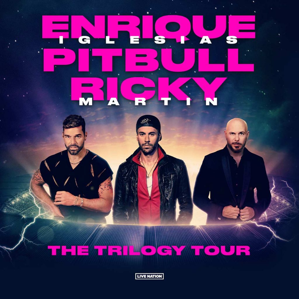 Enrique Iglesias, Ricky Martin, And Pitbull se unen para ‘Gira Juntos’